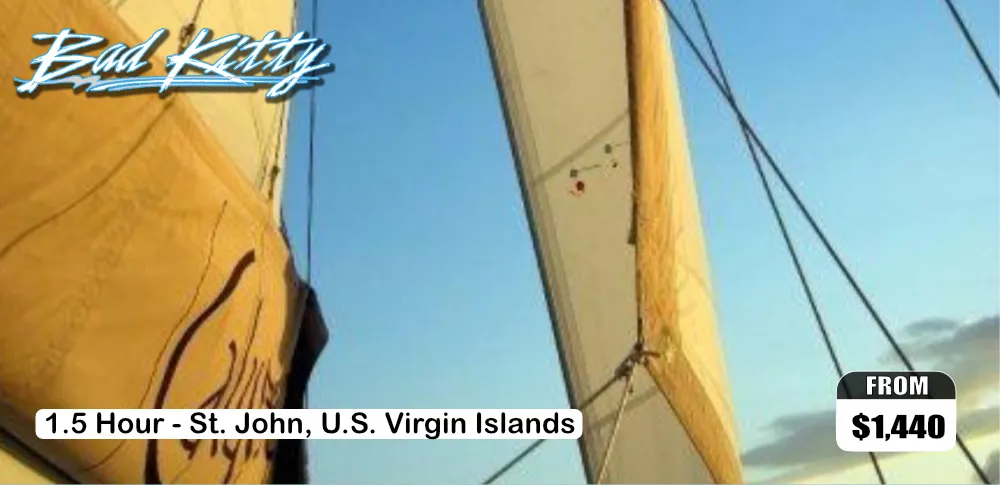 Sunset Sails in St John Virgin Islands
